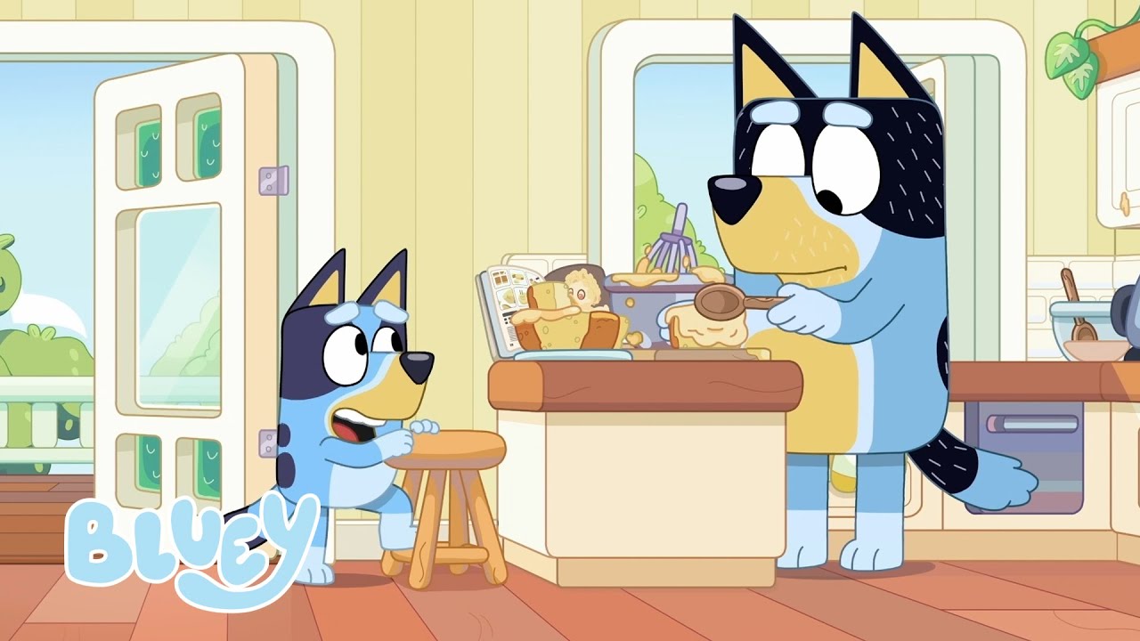 Köksglädje med Bluey | Bluey Officiella Svenska Kanalen - YouTube