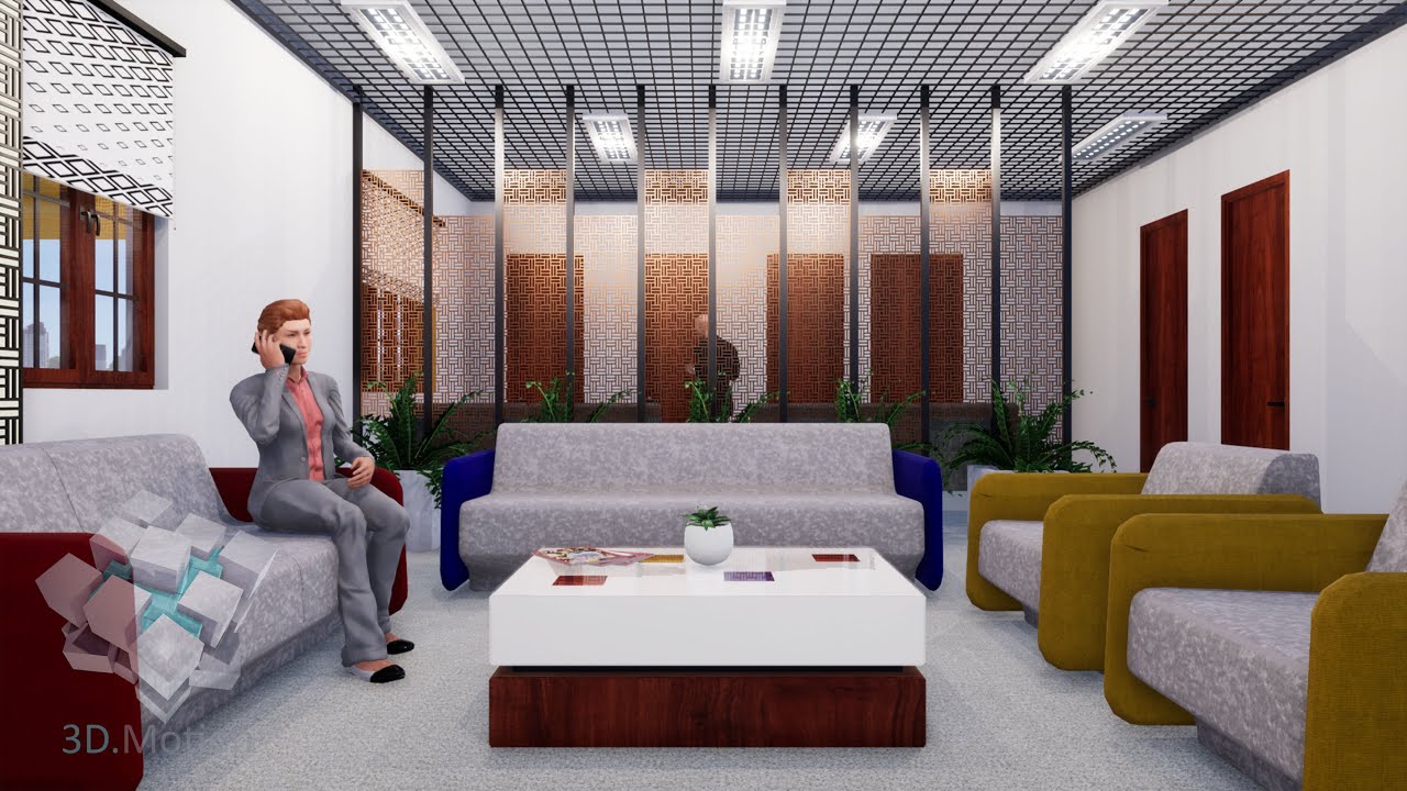 Office Interior Walkthrough - YouTube