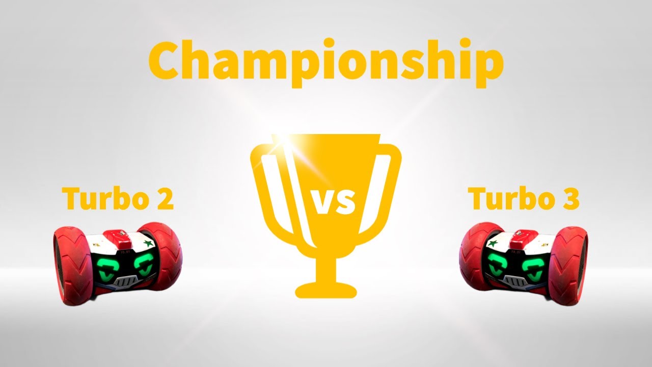 Robot Fighting Championship! Turbo 2 vs Turbo 3 - YouTube