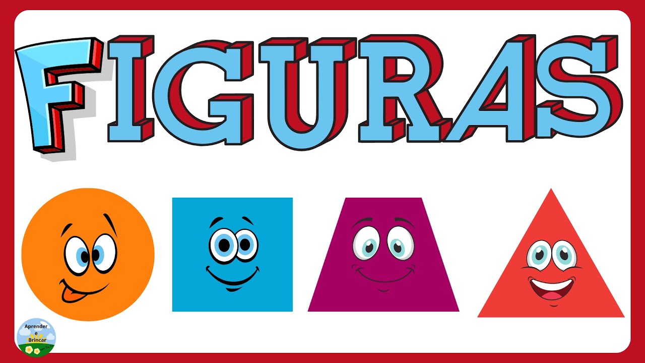 Vamos aprender as figuras geométricas em Português? Formas para ...
