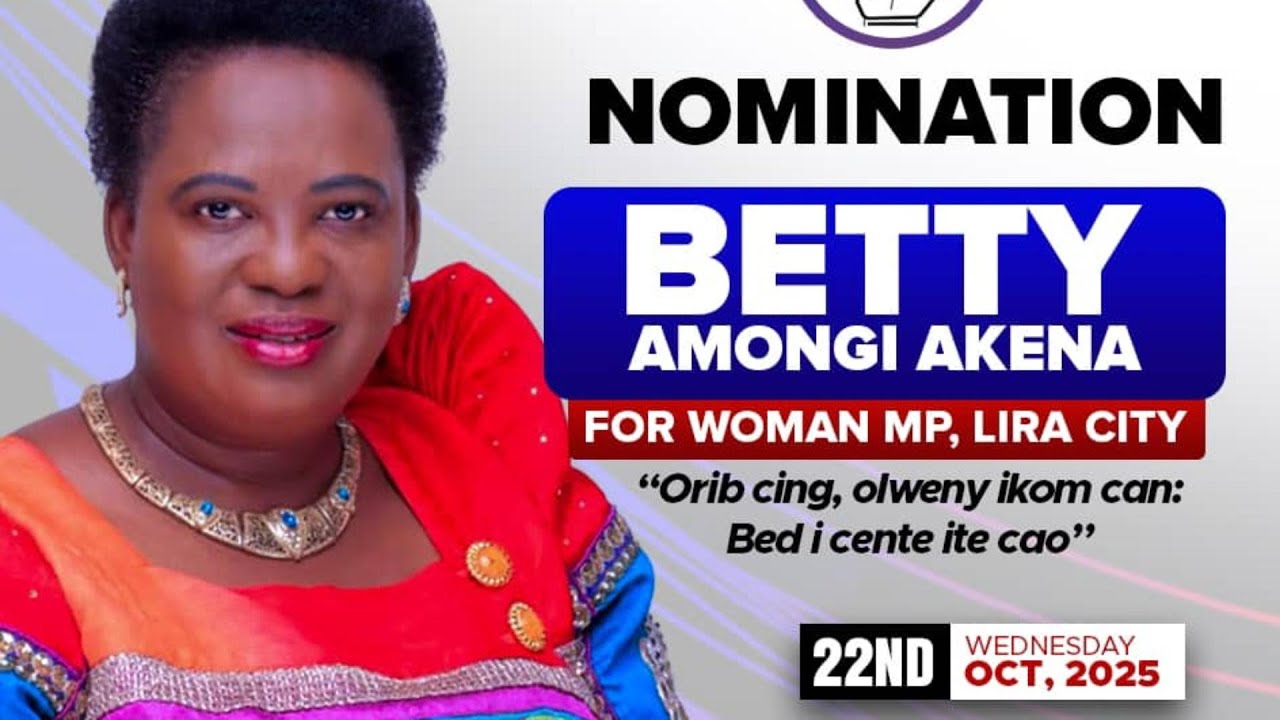 BETTY AMONGI DRAW MULTITUDES OF CROUD DURING HER NOMINATION IN LIRA ...