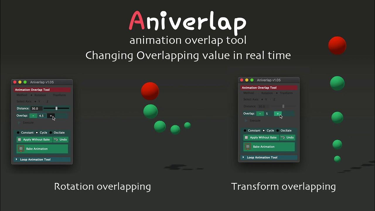 Easy Overlapping Animation in Maya - YouTube
