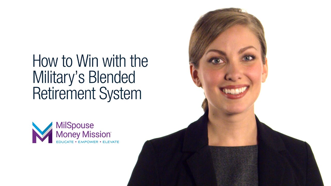 How To Win With The Military's Blended Retirement System - YouTube