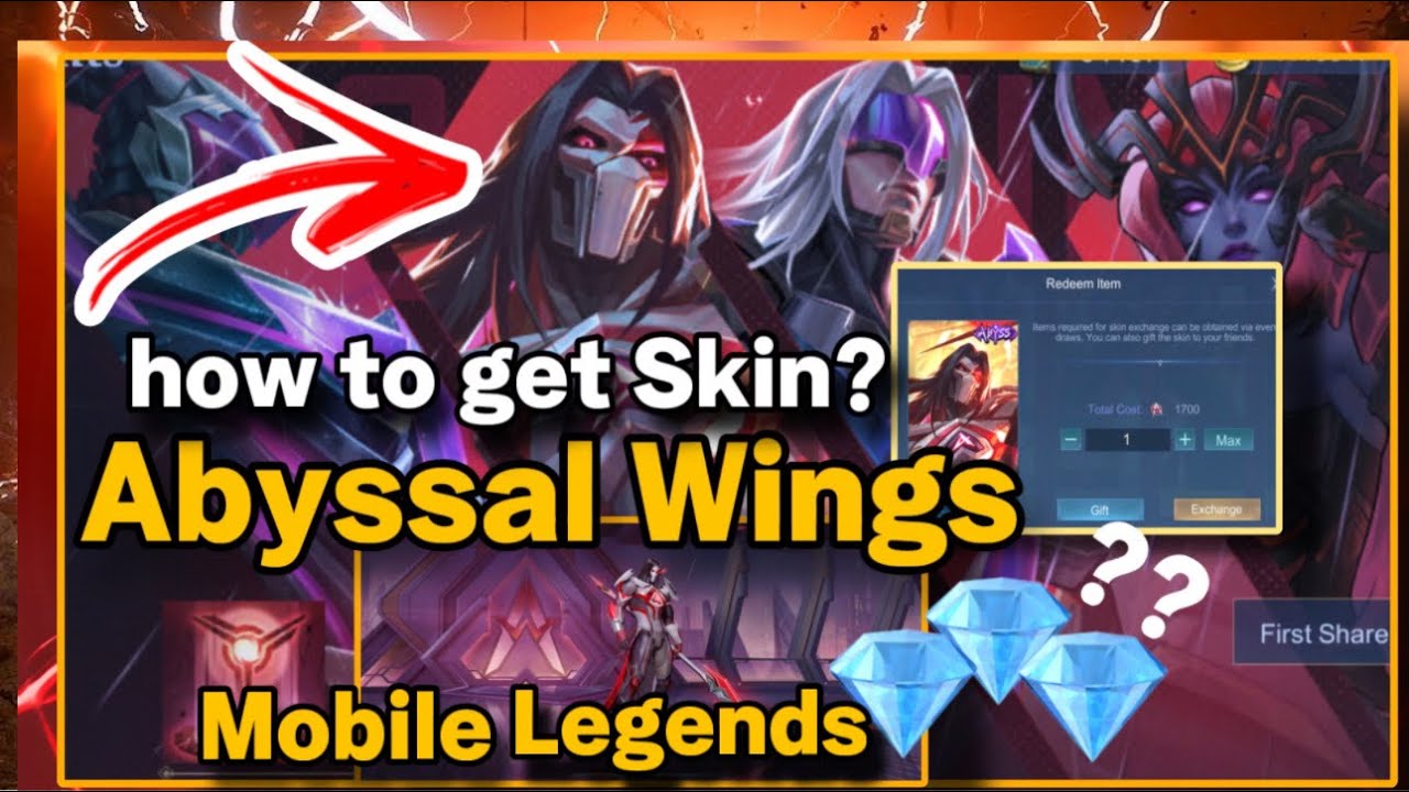 HOW TO GET SKINS ABYSSAL WINGS EVENT MLBB / HOW MUCH DIAMONDS FOR ...