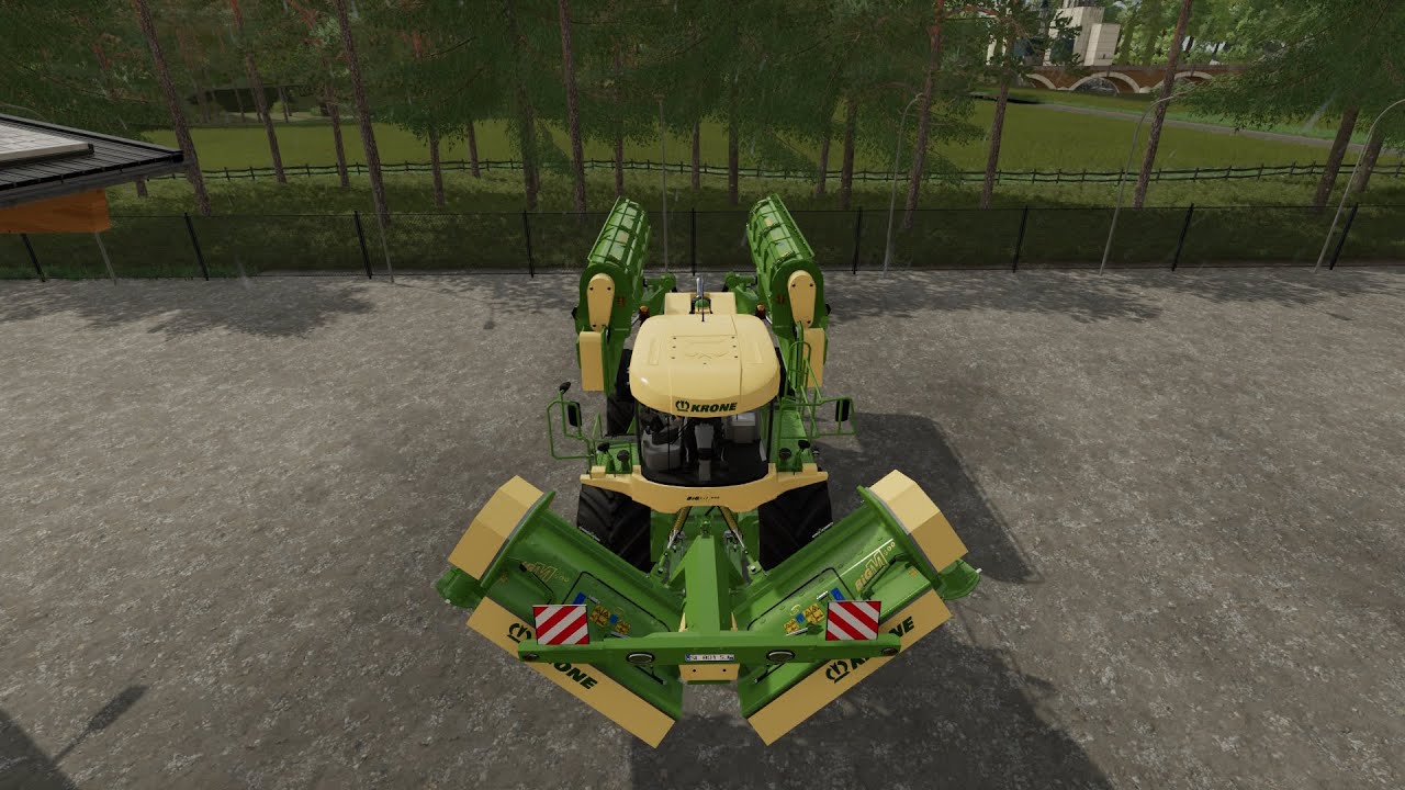 FS22 - MyGamesteam - Krone BiG M 500 - Final public build - YouTube