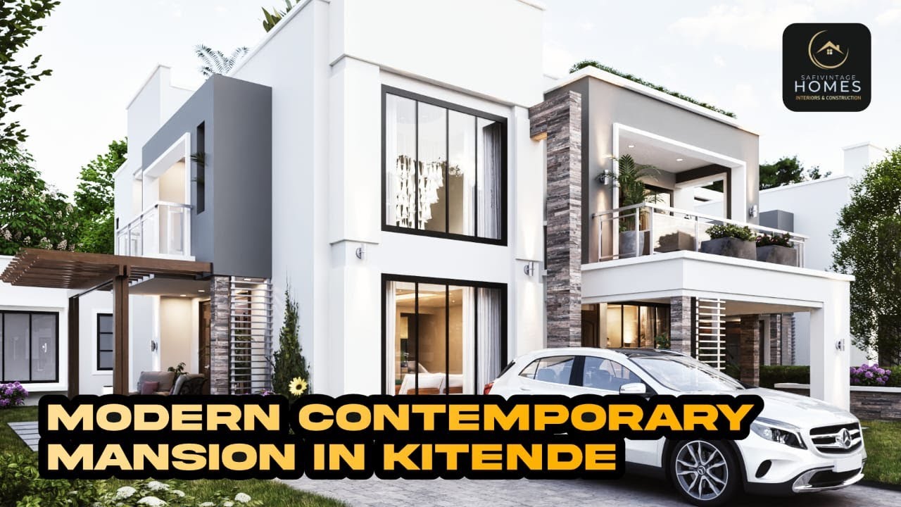 INSIDE A MODERN CONTEMPORARY MANSION IN KITENDE - YouTube
