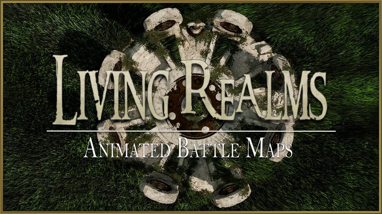 GrassLands | Wilderness | Animated Battle Maps - YouTube