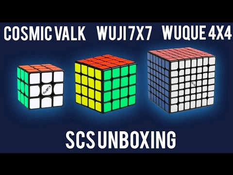 Cosmic Valk, WuQue 4x4 & WuJi 7x7 | Unboxing - YouTube