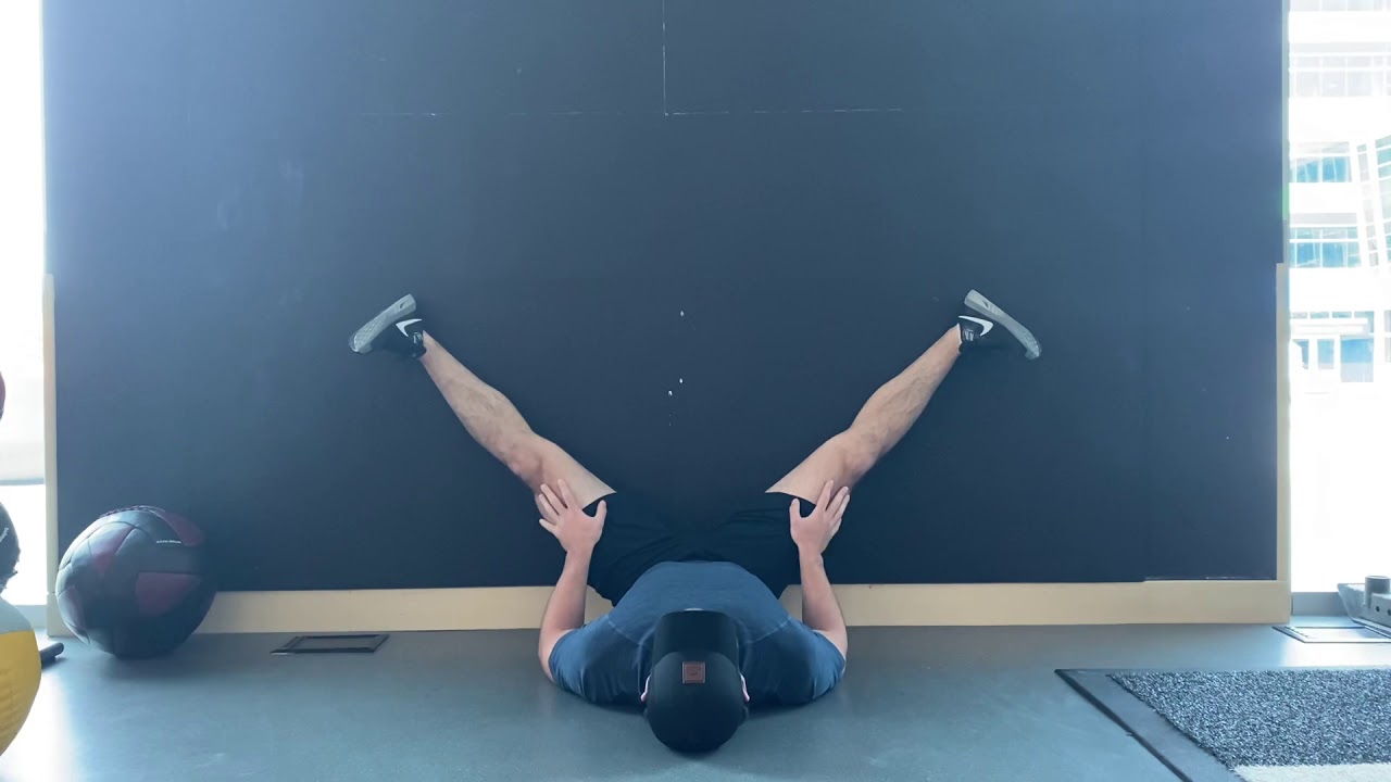 Groin Wall Stretch - YouTube
