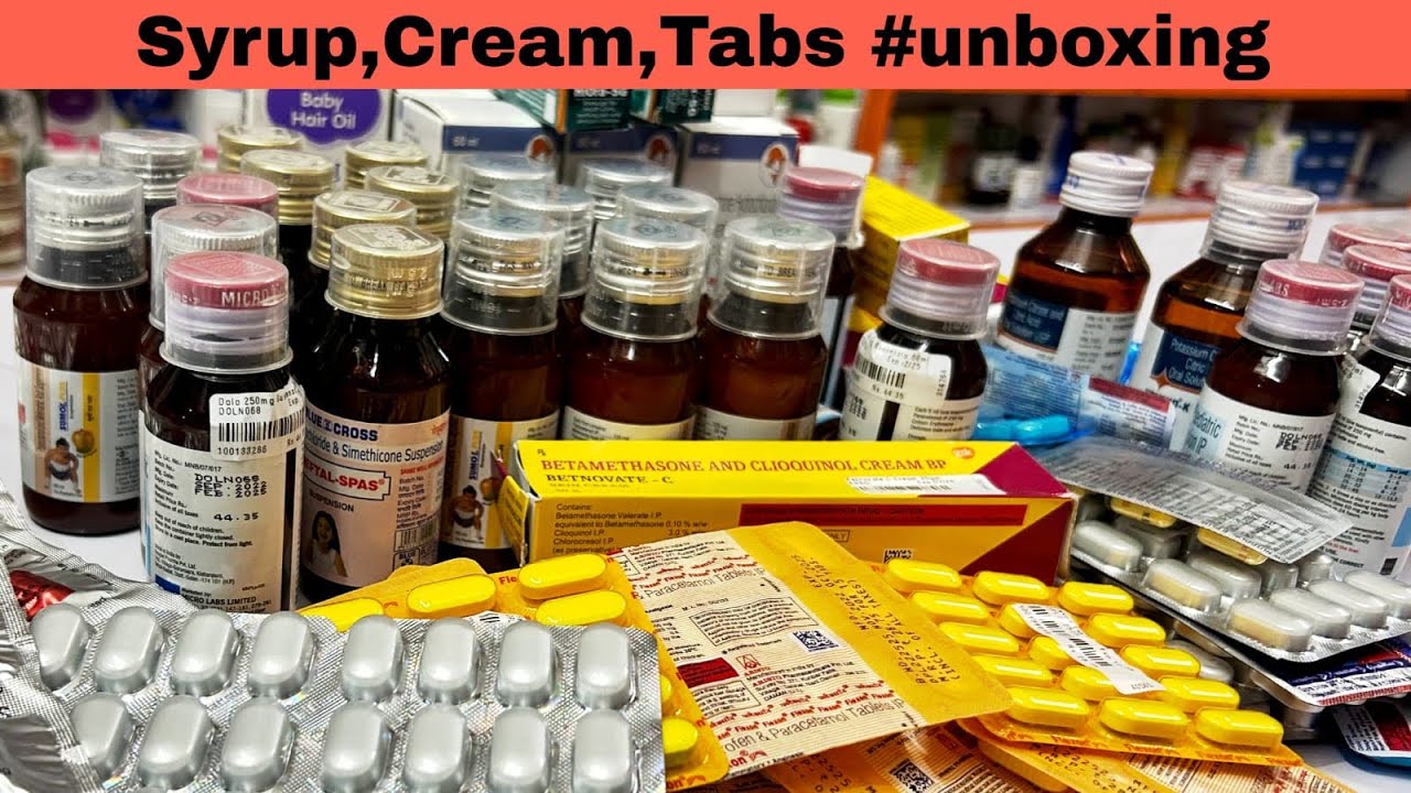 Syrup,cream,Tabs Unboxing//@Mr.chemist // #netmeds #vishwaspharmacy ...