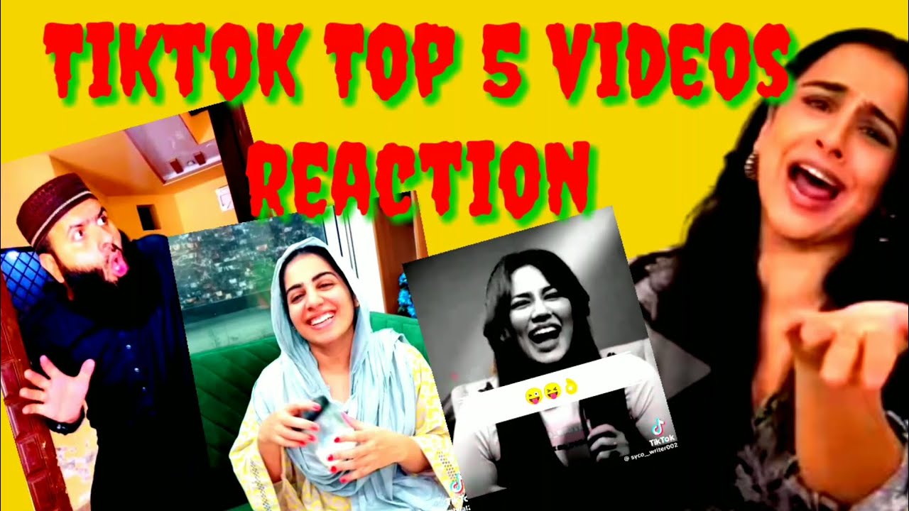 Tiktop top 5 videos reaction - YouTube