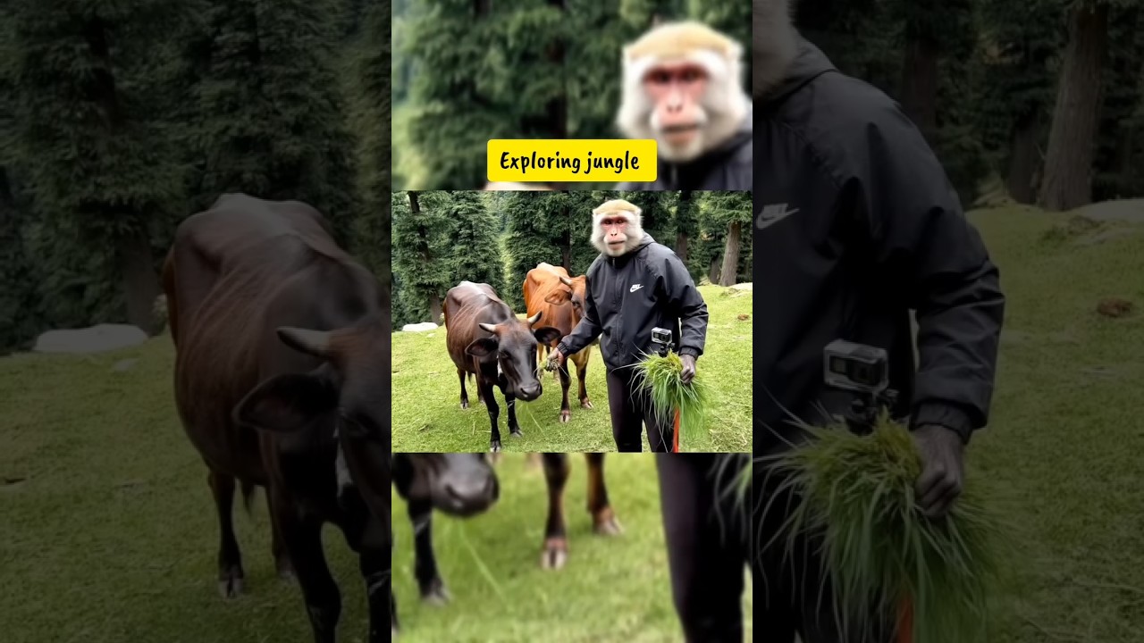 monkey block video 😂😱 😱😱😱#blog - YouTube