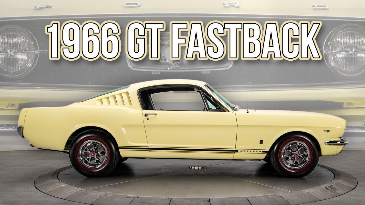 MCA, AACA & Concours Winning 1966 A-code Mustang GT Fastback 289 V8 4 ...