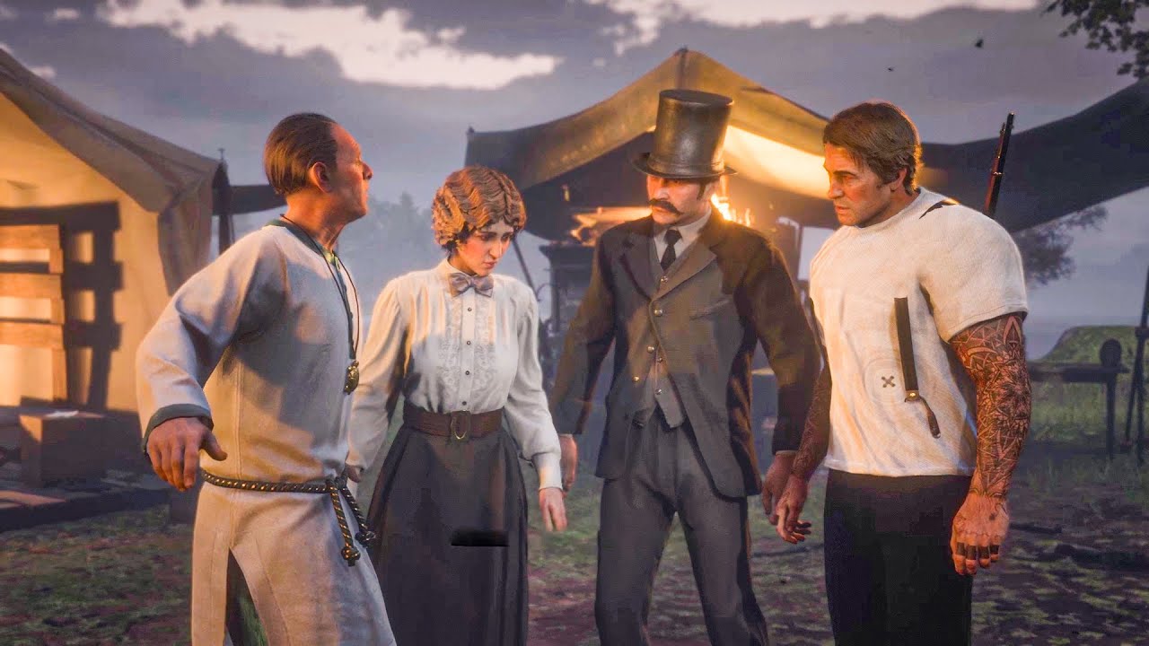 RDR2 Blood Feuds, Ancient and Modern but Strange Man Is the Gang Leader ...