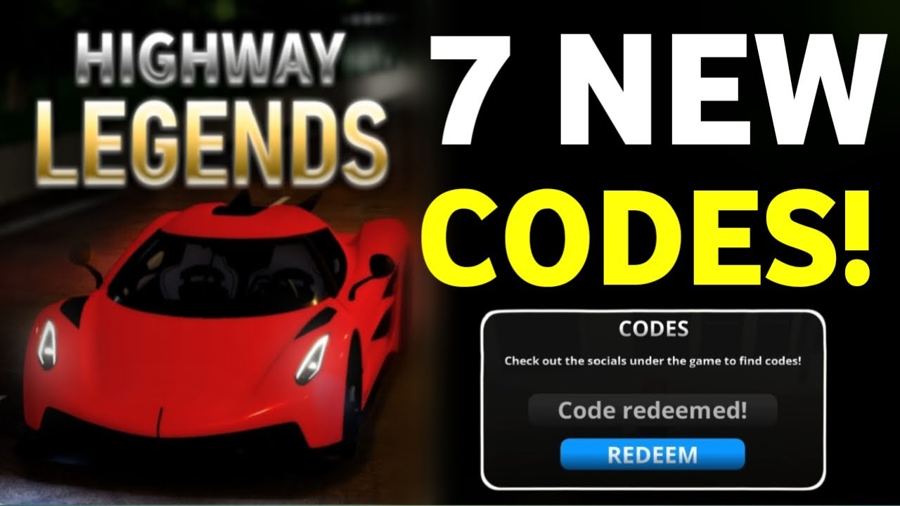 ⚠️BIG UPDATE ⚠️ HIGHWAY LEGENDS CODES IN DECEMBER 2024 - ROBLOX HIGHWAY ...