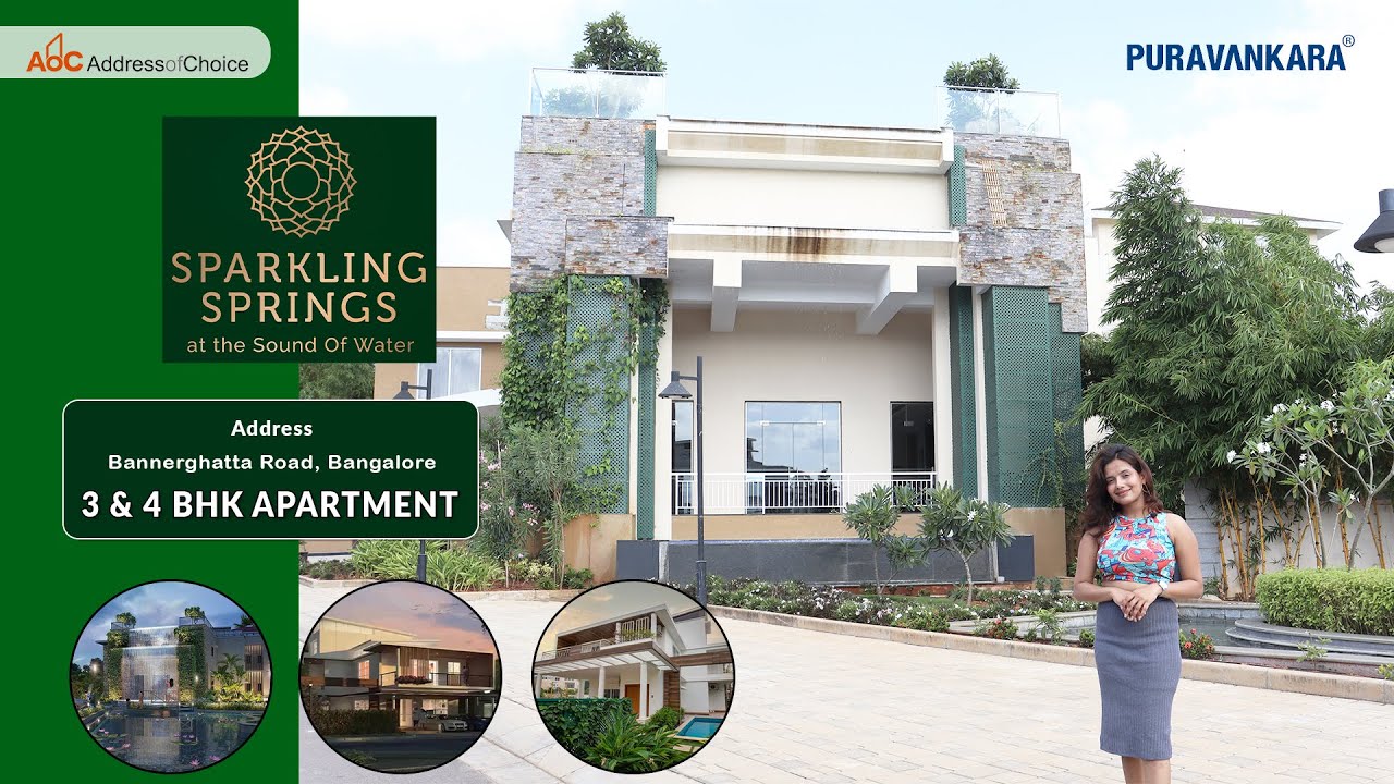 Purva Sparkling Springs | 3 & 4 BHK Apartment Off Bannerghatta Road | Bengaluru - YouTube