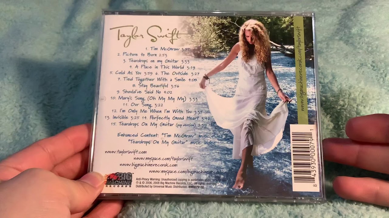 Unboxing Taylor Swift self titled album - YouTube