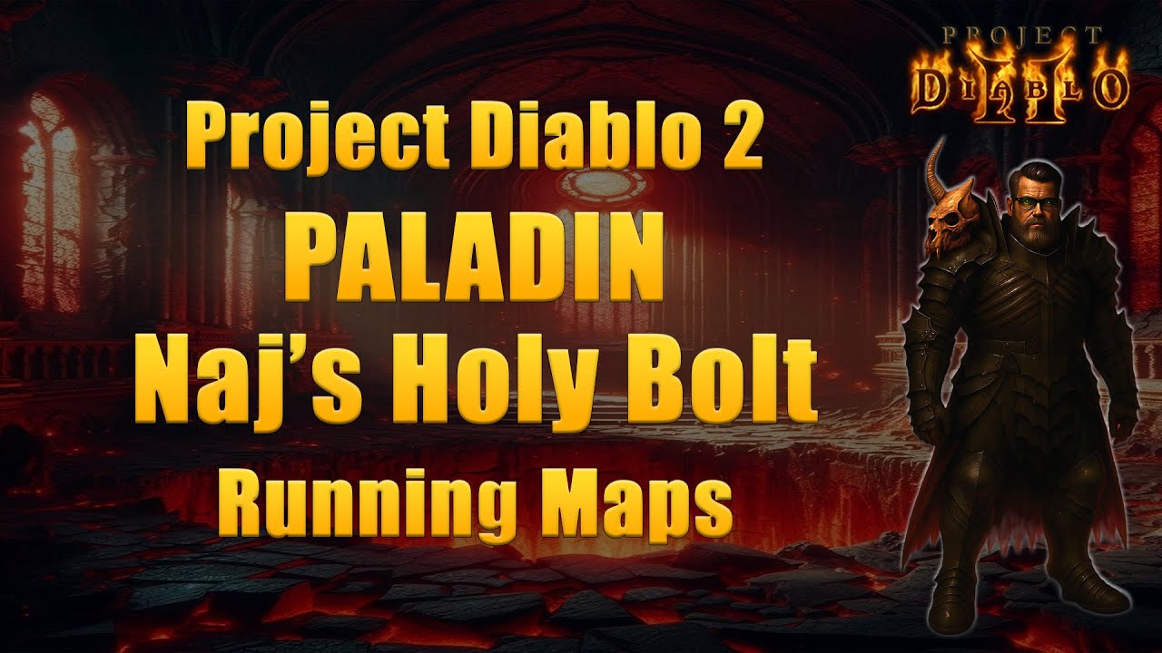 Project Diablo 2 Season 12 – Holy Bolt Paladin Sewers Map | Full Naj’s ...