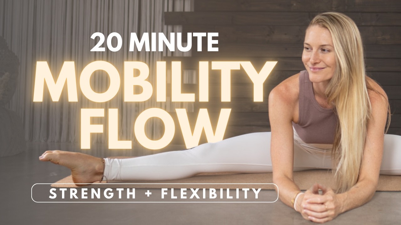 20 MIN MORNING MOBILITY | Full Body Stretch Yoga (slow flow) - YouTube