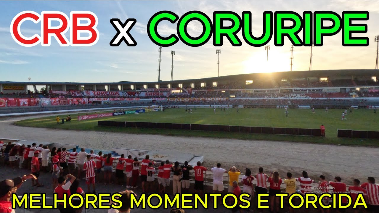 CRB x CORURIPE | MELHORES MOMENTOS E TORCIDA DO CRB | Maceió - AL | 4K UHD - YouTube