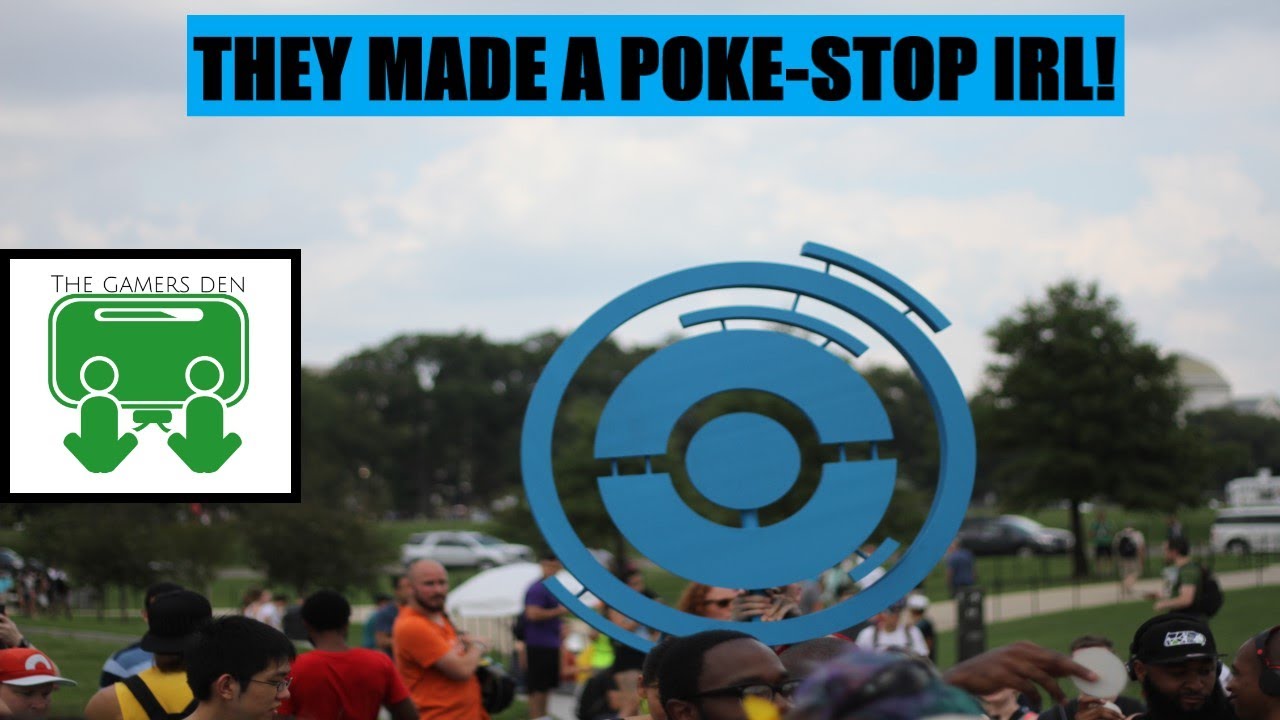 A Poke Stop In Real Life! - YouTube