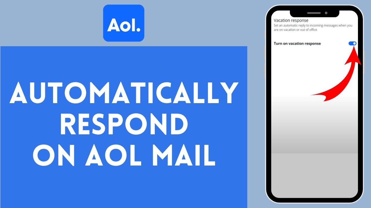 How to Automatically Respond on AOL Mail (2024) | AOL Mail Tutorial ...