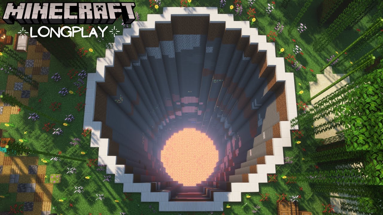 Minecraft Hardcore Longplay - Giant Lava Pit (No Commentary) 1.19 - YouTube