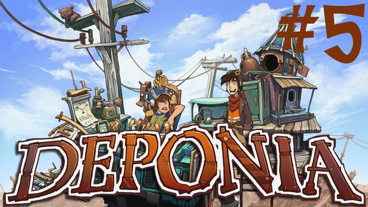 [FR][HD] Walkthrough Deponia - Episode 5: Contacter Cletus ! (1/2 ...