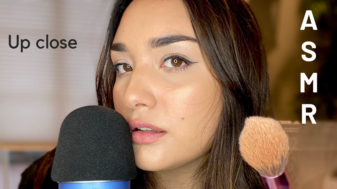 UP CLOSE ASMR 😴 Repeating MAY I TOUCH YOU + simply asmr very relaxing ...