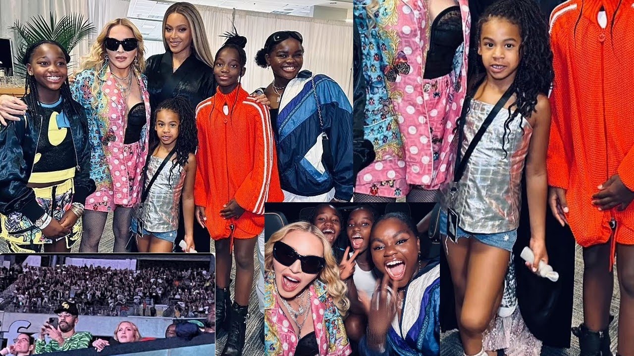 Beyonce Daughter Rumi Makes A Rare Appearance In Photo With Madonna And ...
