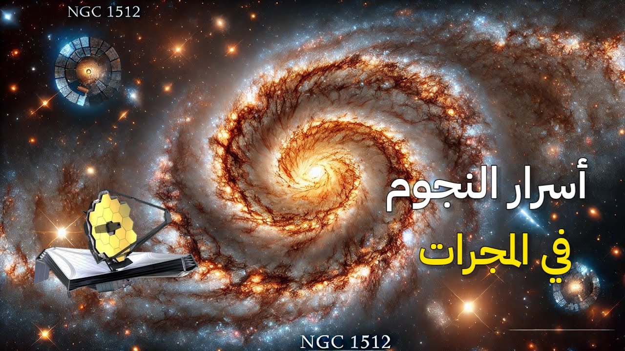 تشاندرا وجيمس ويب يكشفان أسرار مجرة NGC 1512 - YouTube