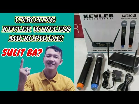 UNBOXING KEVLER WIRELESS MICROPHONE!/LEGIT BA? - YouTube
