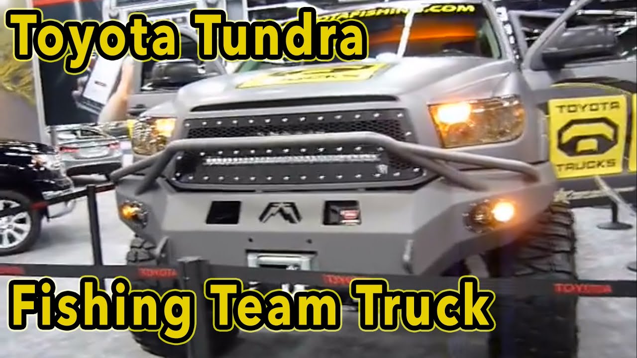 Toyota Tundra Fishing Team Truck - 2013 Portland Auto Show - YouTube