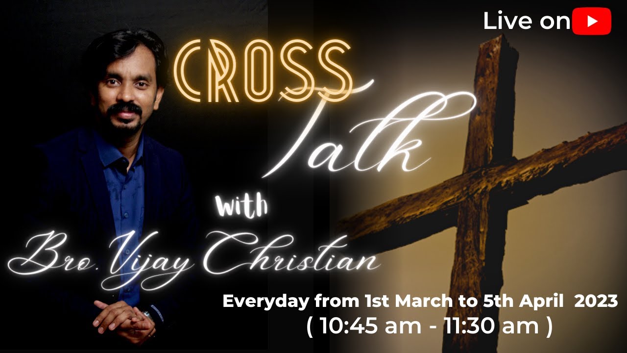 Cross Talk - 2 (Eng version) by Bro.Vijay Chris. - YouTube