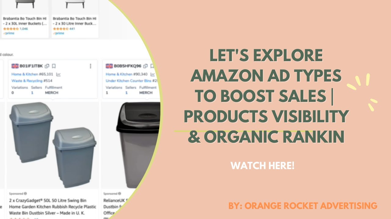 Types of Amazon Advertising Explained⎜Boost Your Sales with Effective ...