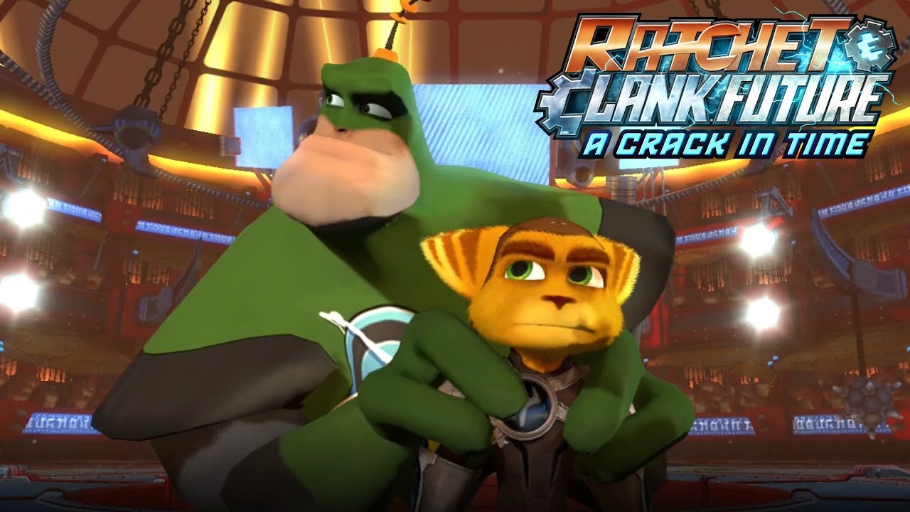 Ratchet & Clank: A Crack in Time - Ratchet & Quake Face The War Grok ...