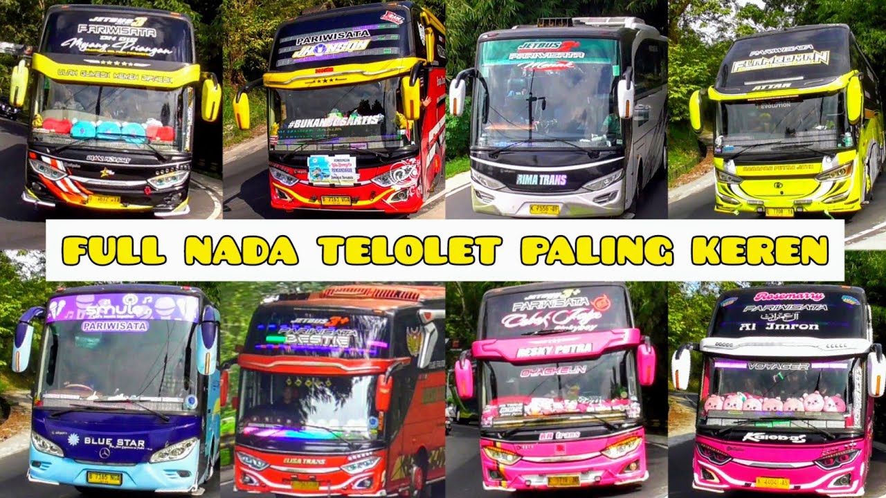 KUMPULAN BUS ARTIS BASURI TERBARU PALING ASOY ‼️FULL NADA TELOLET ...