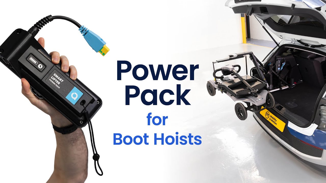 NEW Power Pack for Boot Hoists | Mobility in Motion - YouTube