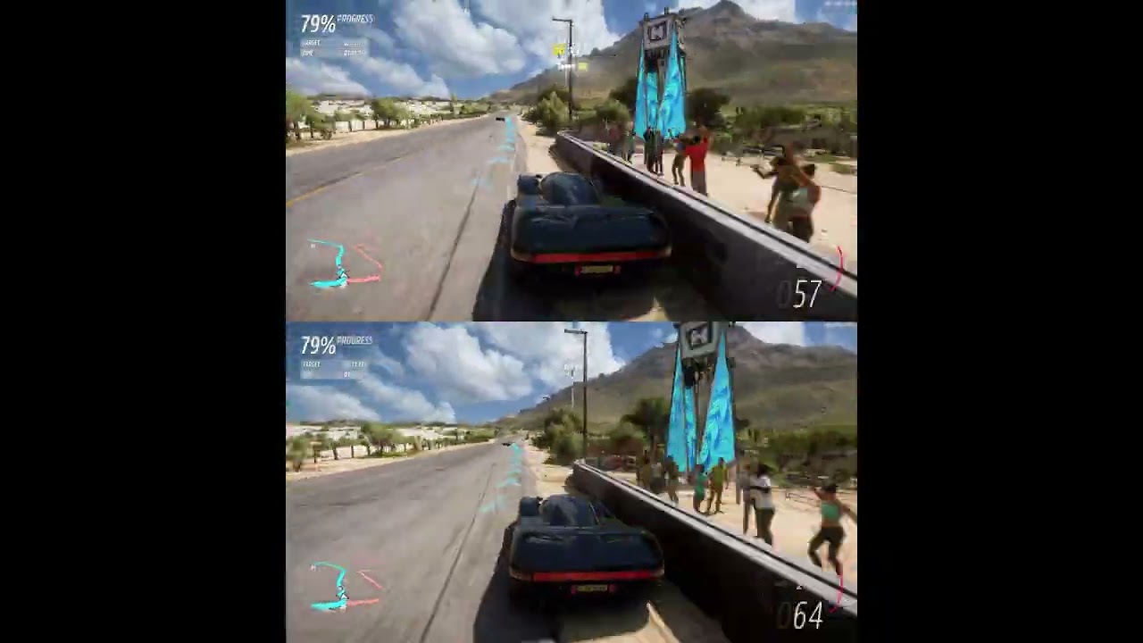 Testing TAA with 10 sharpness vs MSAA 8x and FXAA in Forza Horizon 5 ...