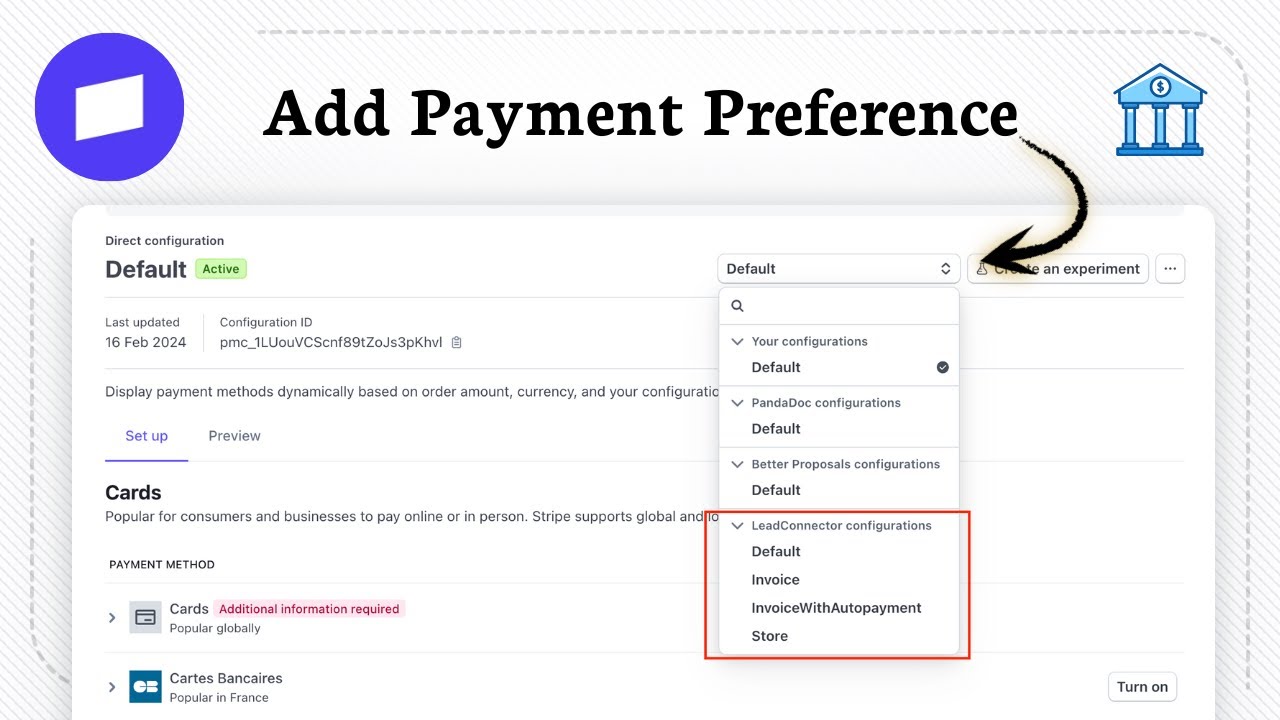 How to activate a new payment method on Stripe (Secure Usage) - YouTube