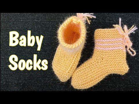 Baby Socks Design Step By Step/Viral Socks Design - YouTube