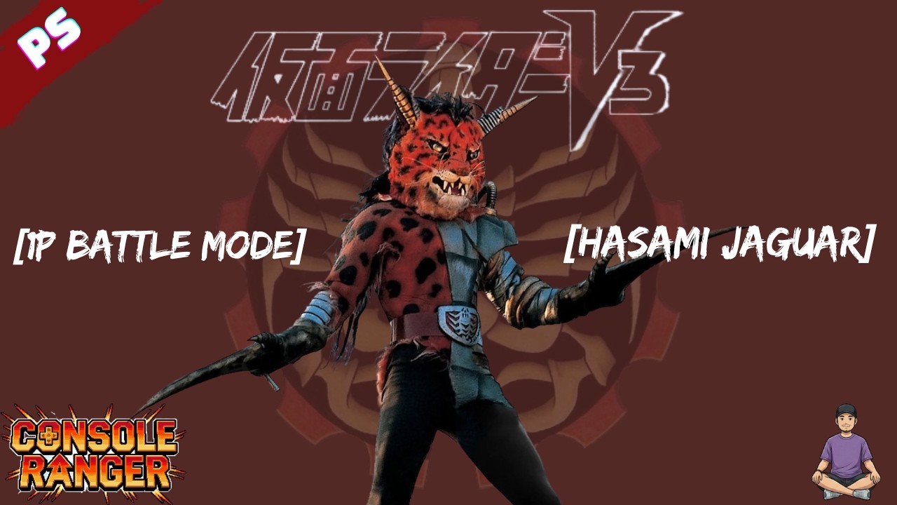 Masked Rider V3 - Hasami Jaguar [1P Battle Mode] (Playstation 1) - [No ...