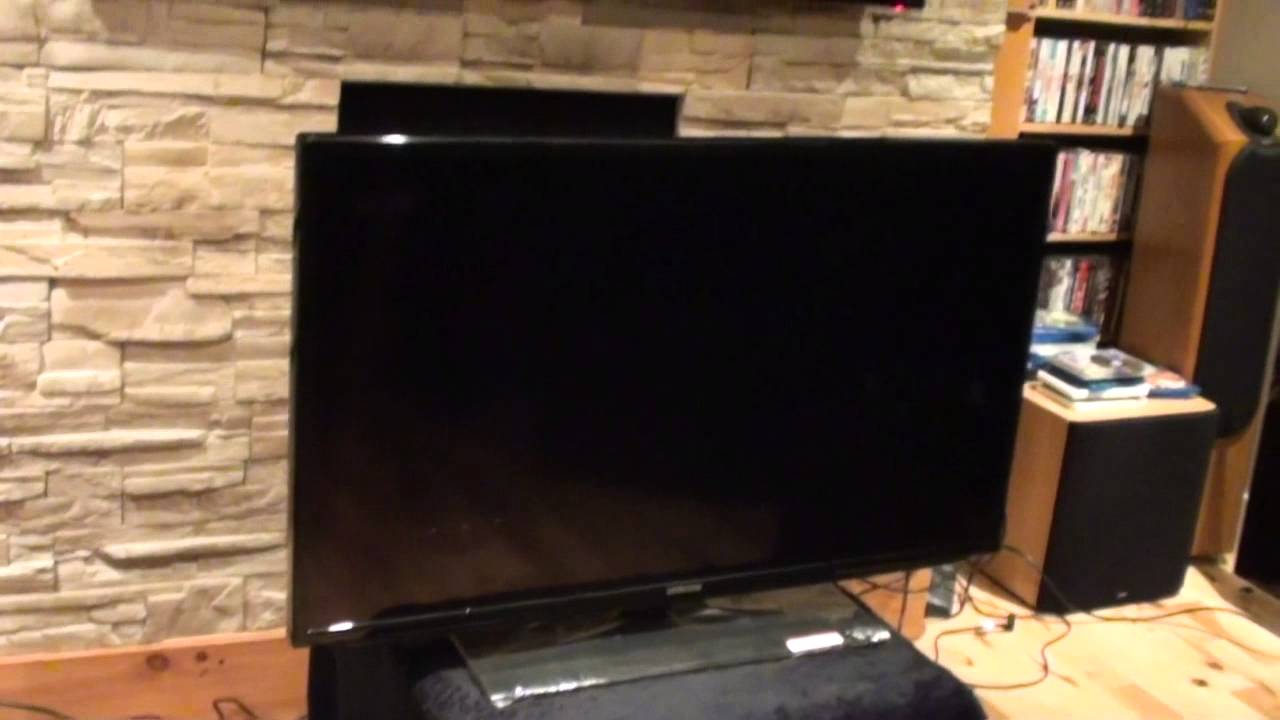 Samsung 40po UN40EH5000 (anomalie) / AubaineTV.com - YouTube