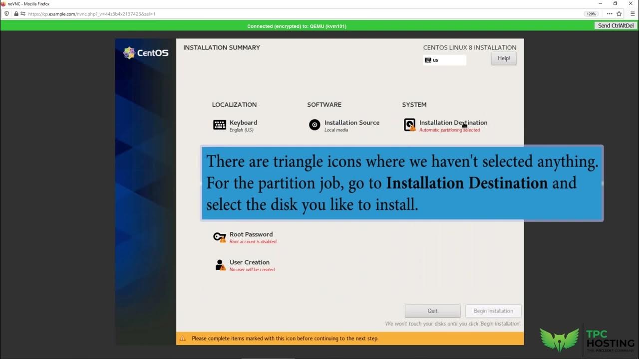 How to Manually Install Reinstall an OS, Using SolusVM for Customized Installation TPC Hosting ...