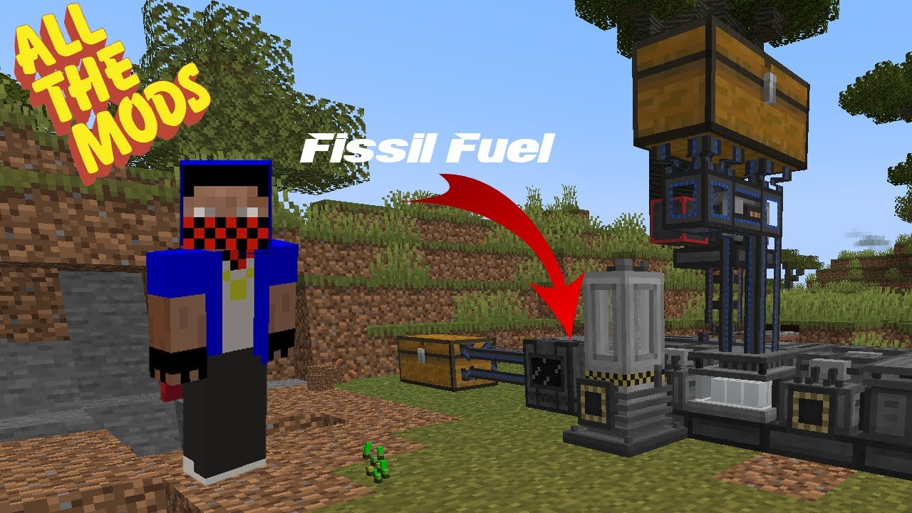 Minecraft All The Mods- Produção do físsil fuel. - YouTube
