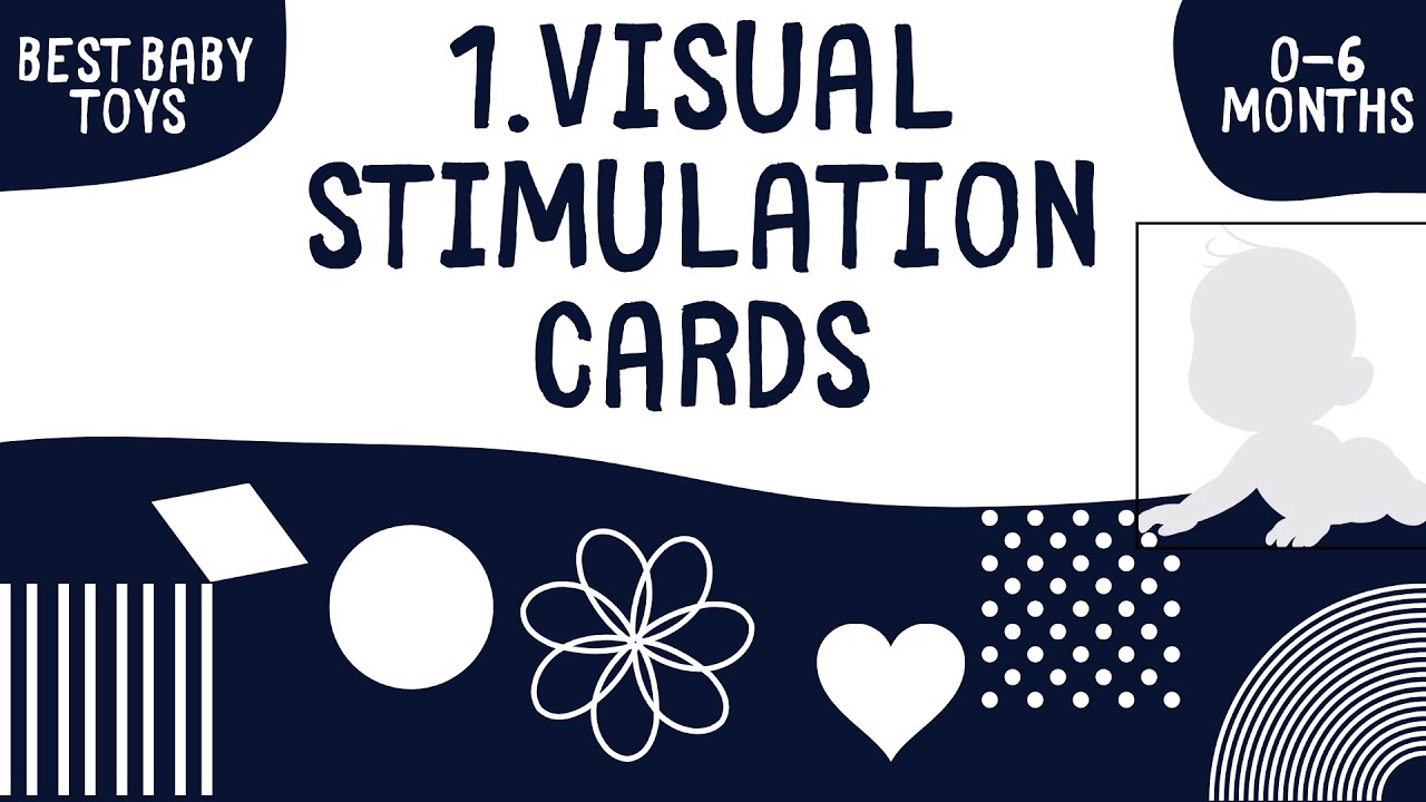 Essential Baby Toys 0-6 Months: Visual Stimulation Cards - Episode 1 ...