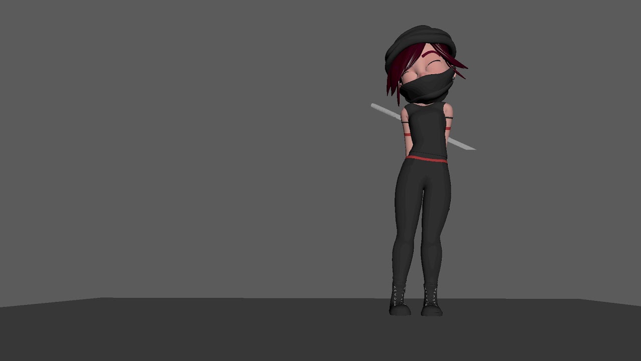 Ninja Slice AnimDojo Practice - YouTube