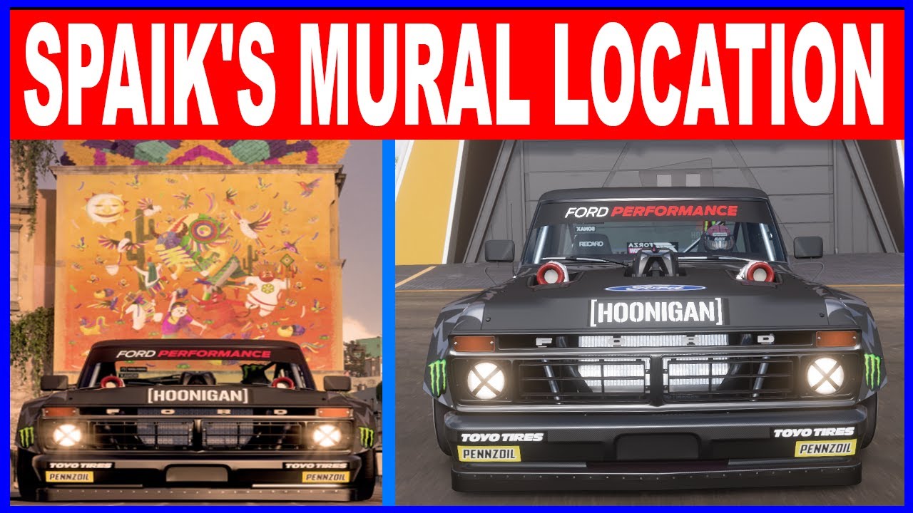 Forza Horizon 5 Spaik's Mural in Guanajuato Location - GUANAHANA Photo ...