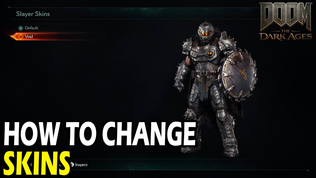 How to Change Skins in DOOM The Dark Ages - YouTube