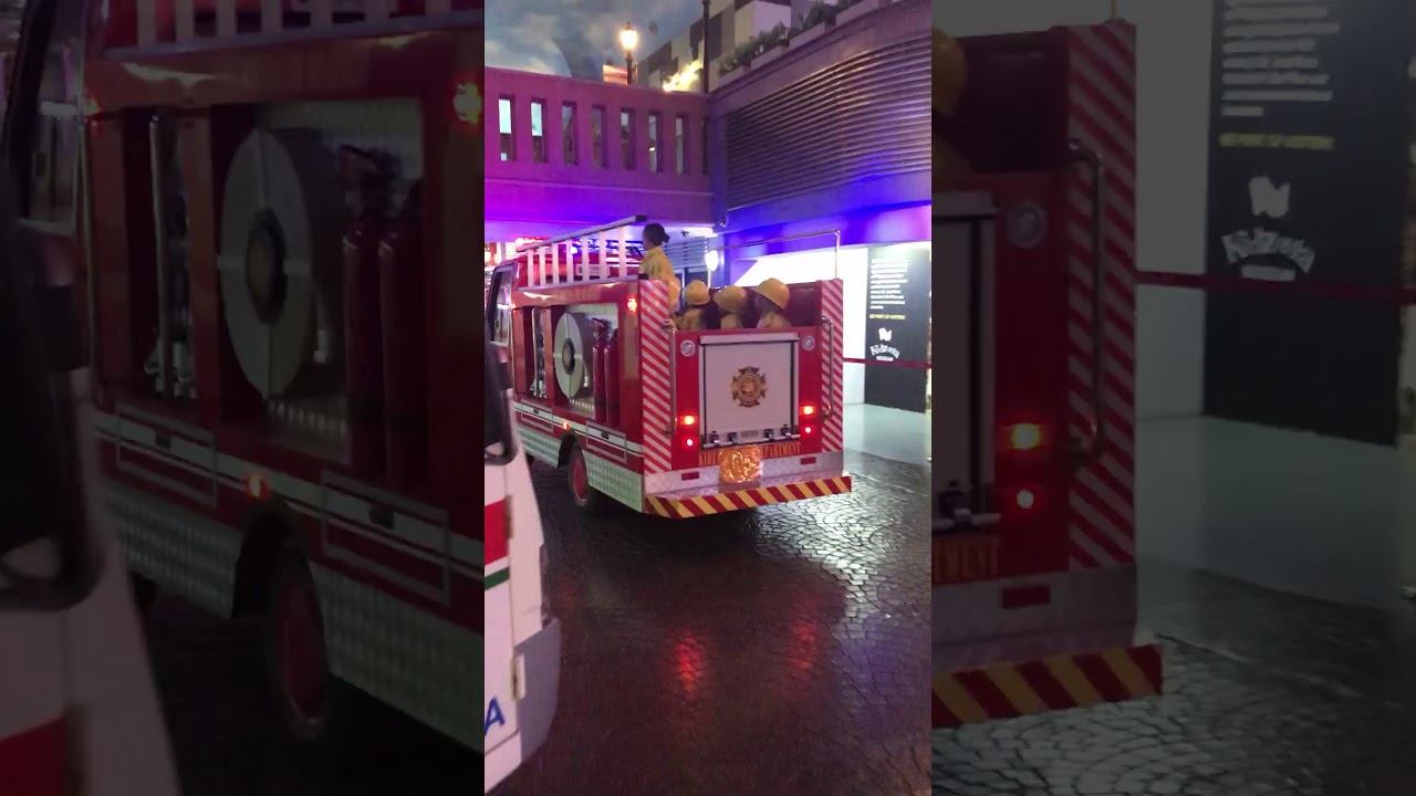 KidZania Fire truck - YouTube